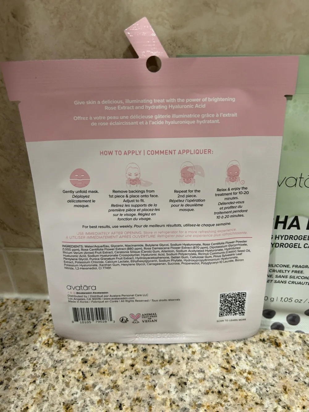 avatara | Skincare | Nwt Set Of 2 Avatra Rose Boba And Matcha Boba ...
